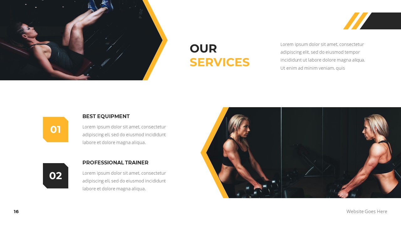 Progym Gym Keynote Template, Presentation Templates | GraphicRiver