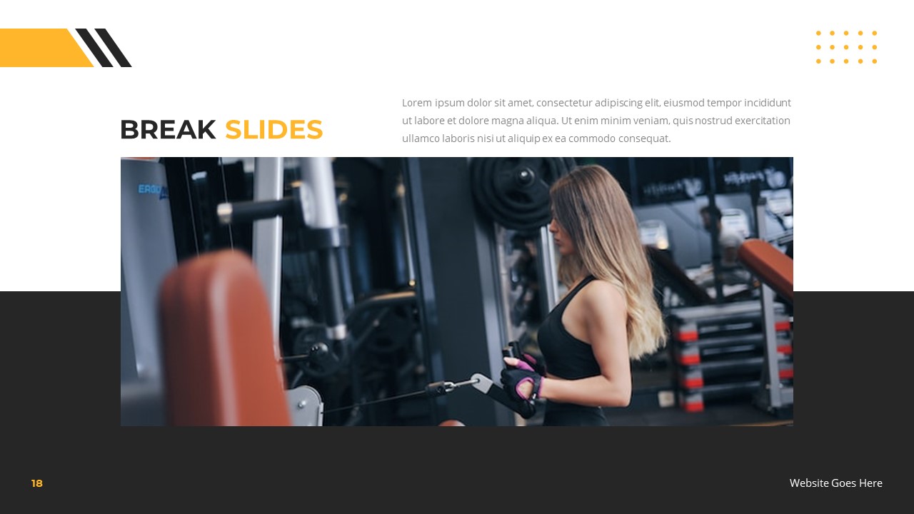 Progym Gym Keynote Template, Presentation Templates | GraphicRiver