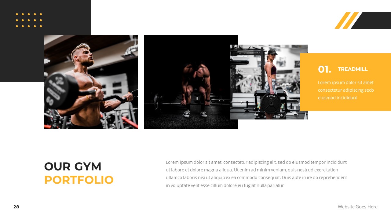 Progym Gym Keynote Template, Presentation Templates | GraphicRiver