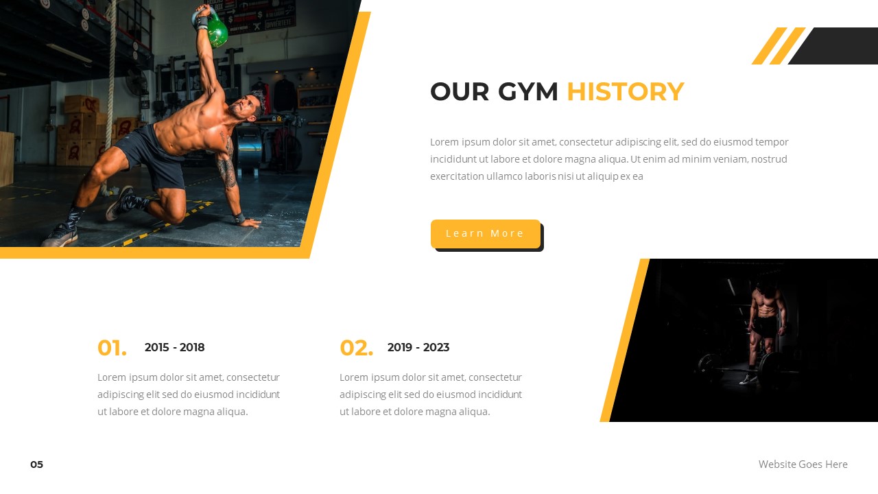 Progym Gym Keynote Template, Presentation Templates | GraphicRiver