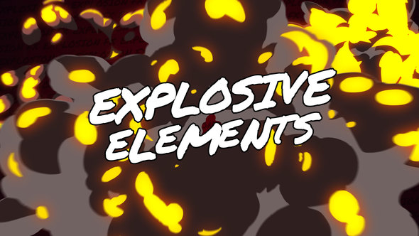 Explosive Elements // MOGRT, Premiere Pro Templates | VideoHive