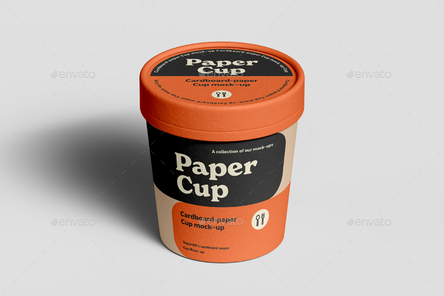 Cardboard Cup Mockup, Graphics | GraphicRiver