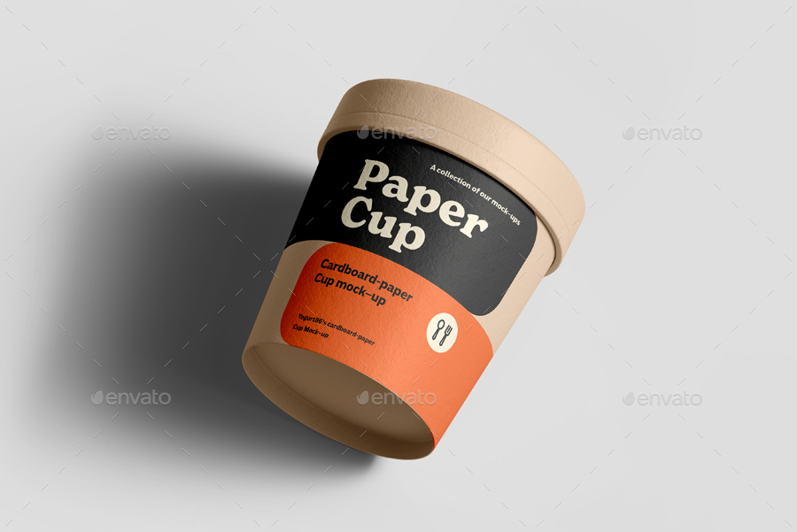 Cardboard Cup Mockup, Graphics | GraphicRiver
