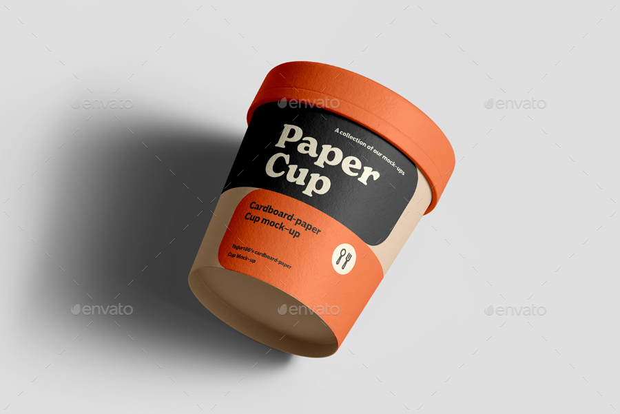 Cardboard Cup Mockup, Graphics | GraphicRiver