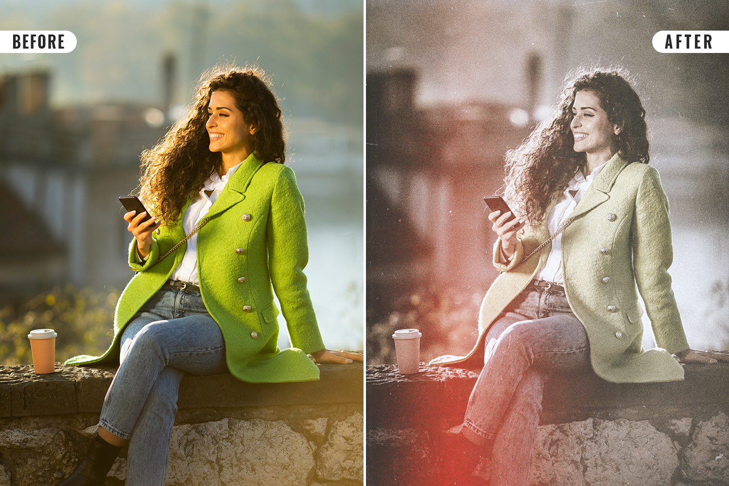 Grain Film Photo Effect, Add-ons | GraphicRiver