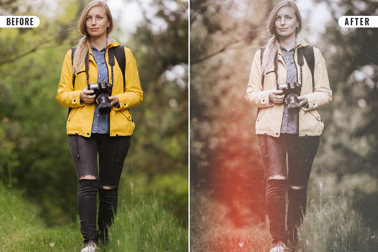 Grain Film Photo Effect, Add-ons | GraphicRiver