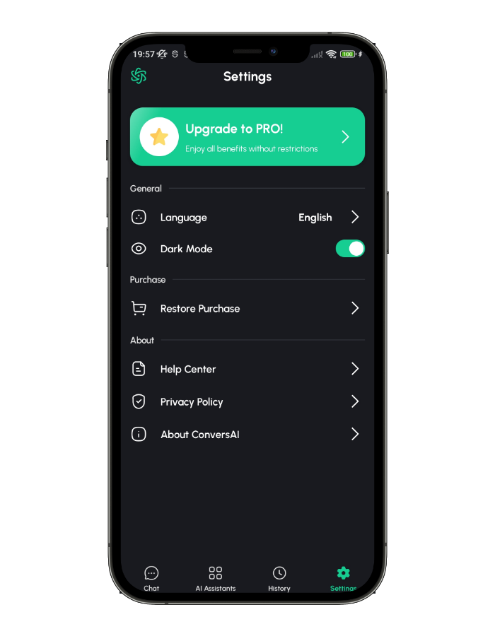 ConversAI ChatGPT AI Native Android Chat App by murat318ozturk | CodeCanyon