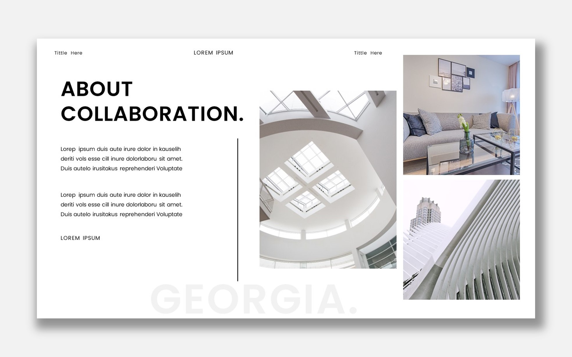 Georgia - Business Presentation Google Slide Template, Presentation ...