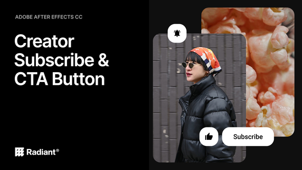 Subscribe Button, After Effects Project Files | VideoHive
