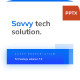 Savvy tech solution - PowerPoint template, Presentation Templates ...