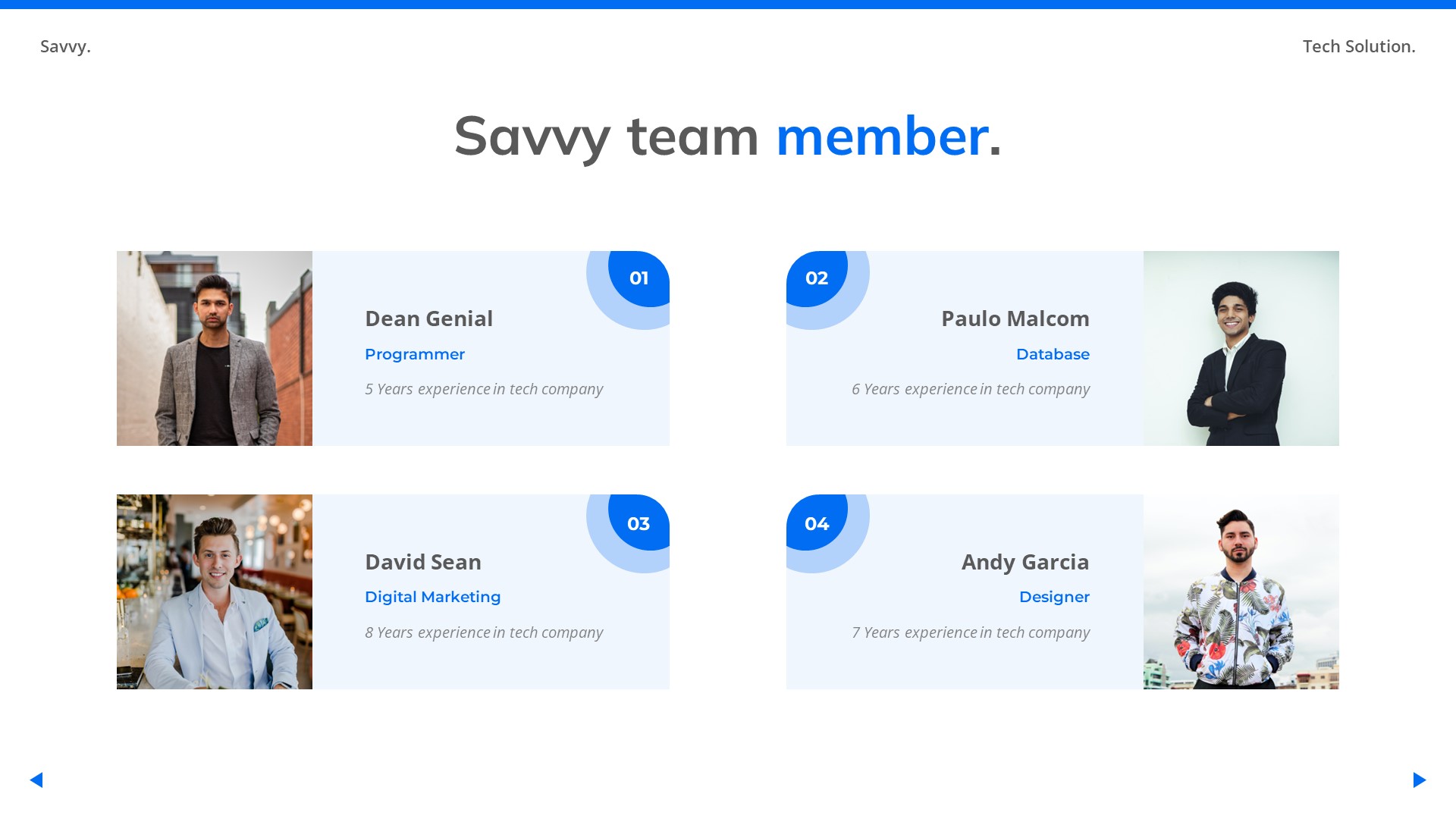 Savvy tech solution - PowerPoint template, Presentation Templates ...