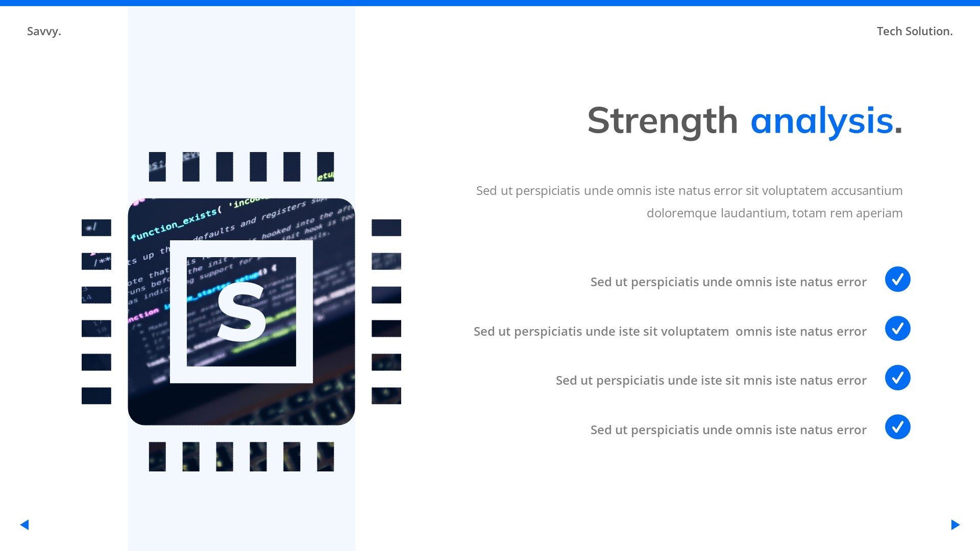 Savvy tech solution - PowerPoint template, Presentation Templates ...