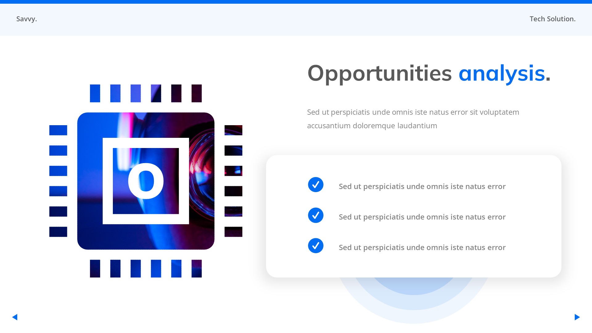 Savvy tech solution - PowerPoint template, Presentation Templates ...