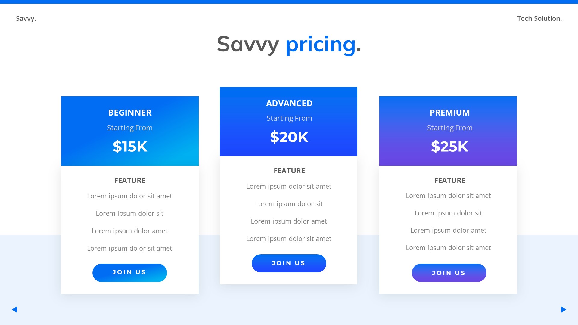 Savvy tech solution - PowerPoint template, Presentation Templates ...