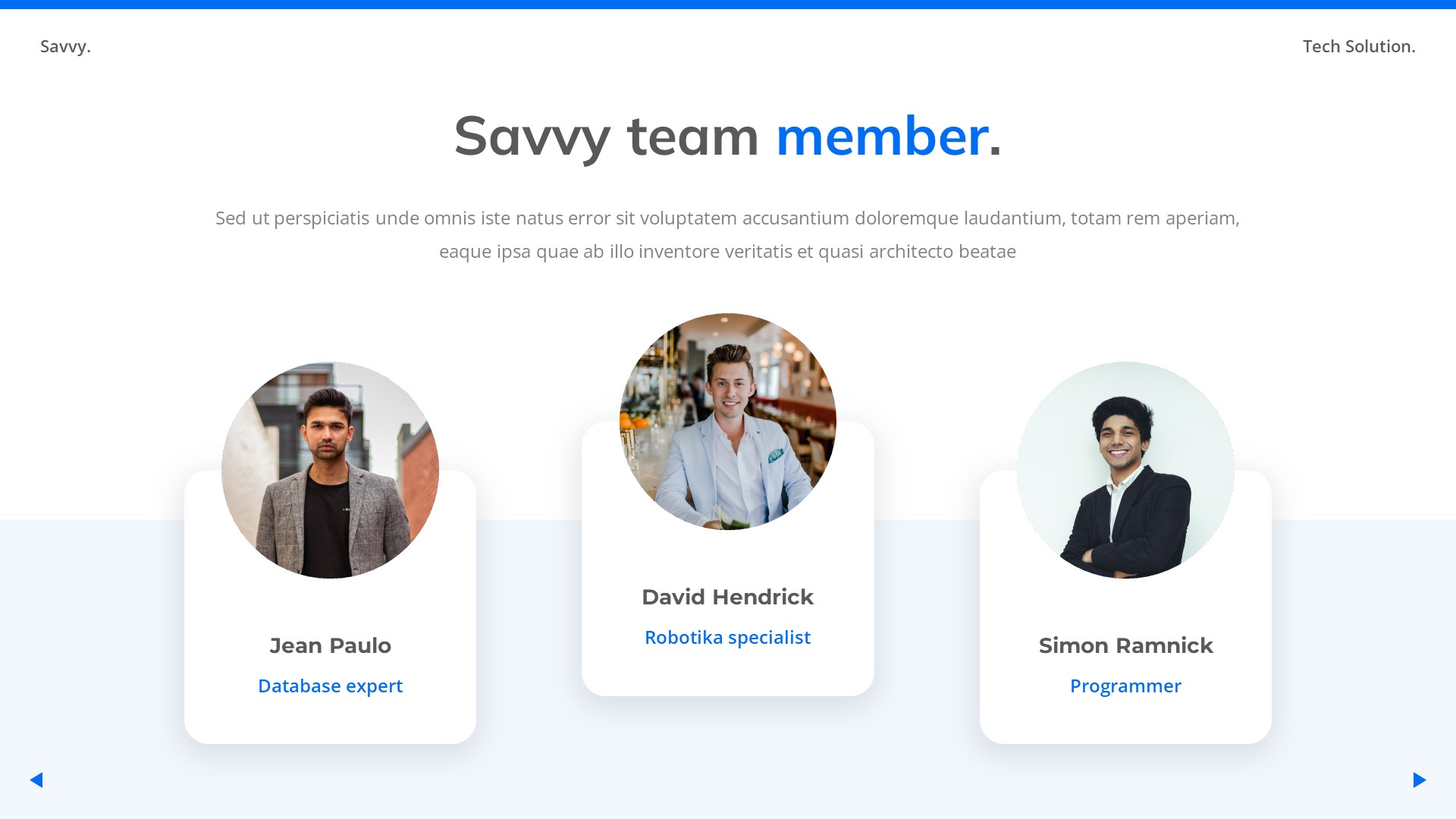 Savvy tech solution - Google Slides template, Presentation Templates