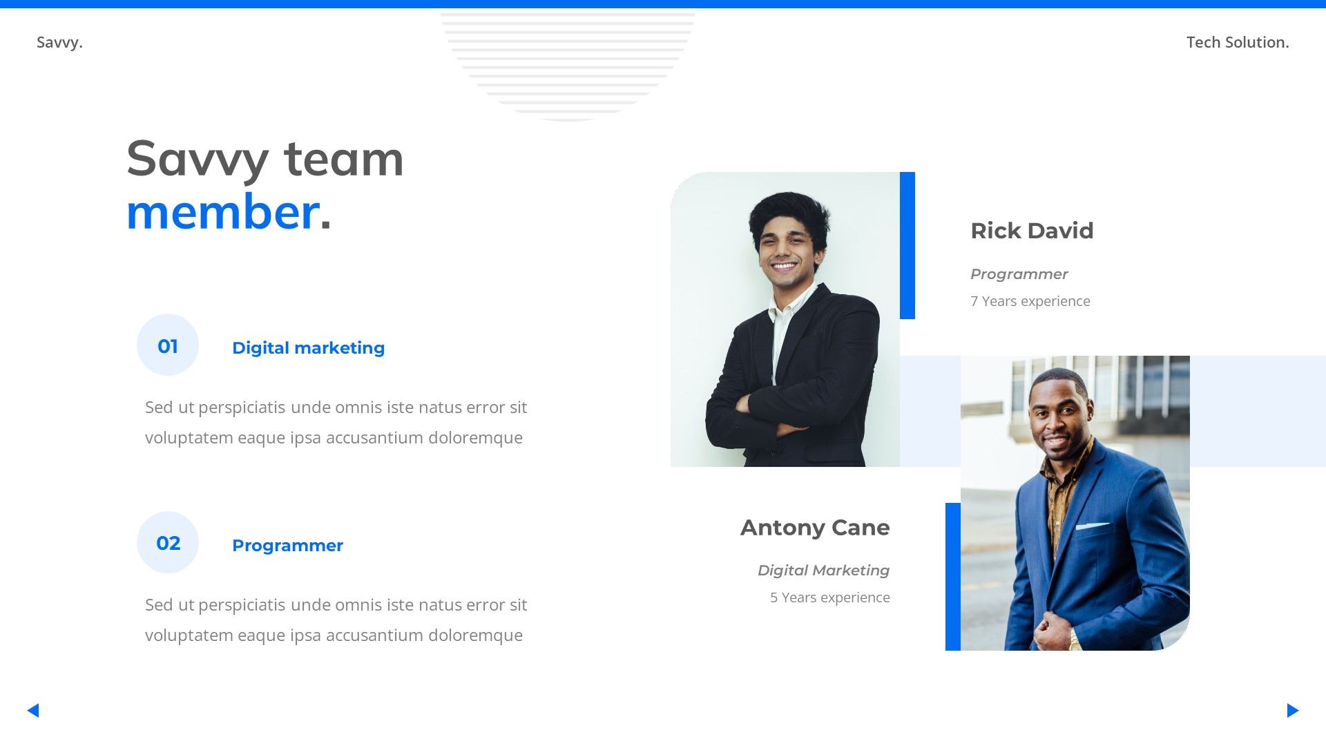 Savvy tech solution - Google Slides template, Presentation Templates