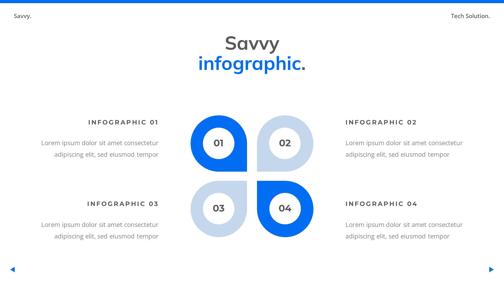 Savvy tech solution - Google Slides template, Presentation Templates