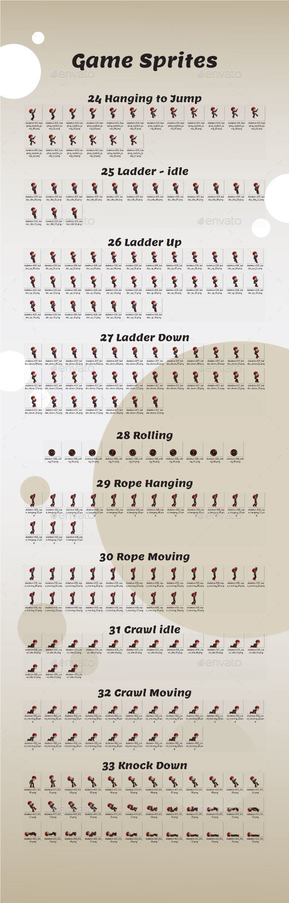 Fighter Boy - Multi Action 2D Sprites, Game Assets | GraphicRiver