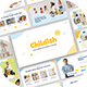 Childish - Kids and Baby PowerPoint Template, Presentation Templates