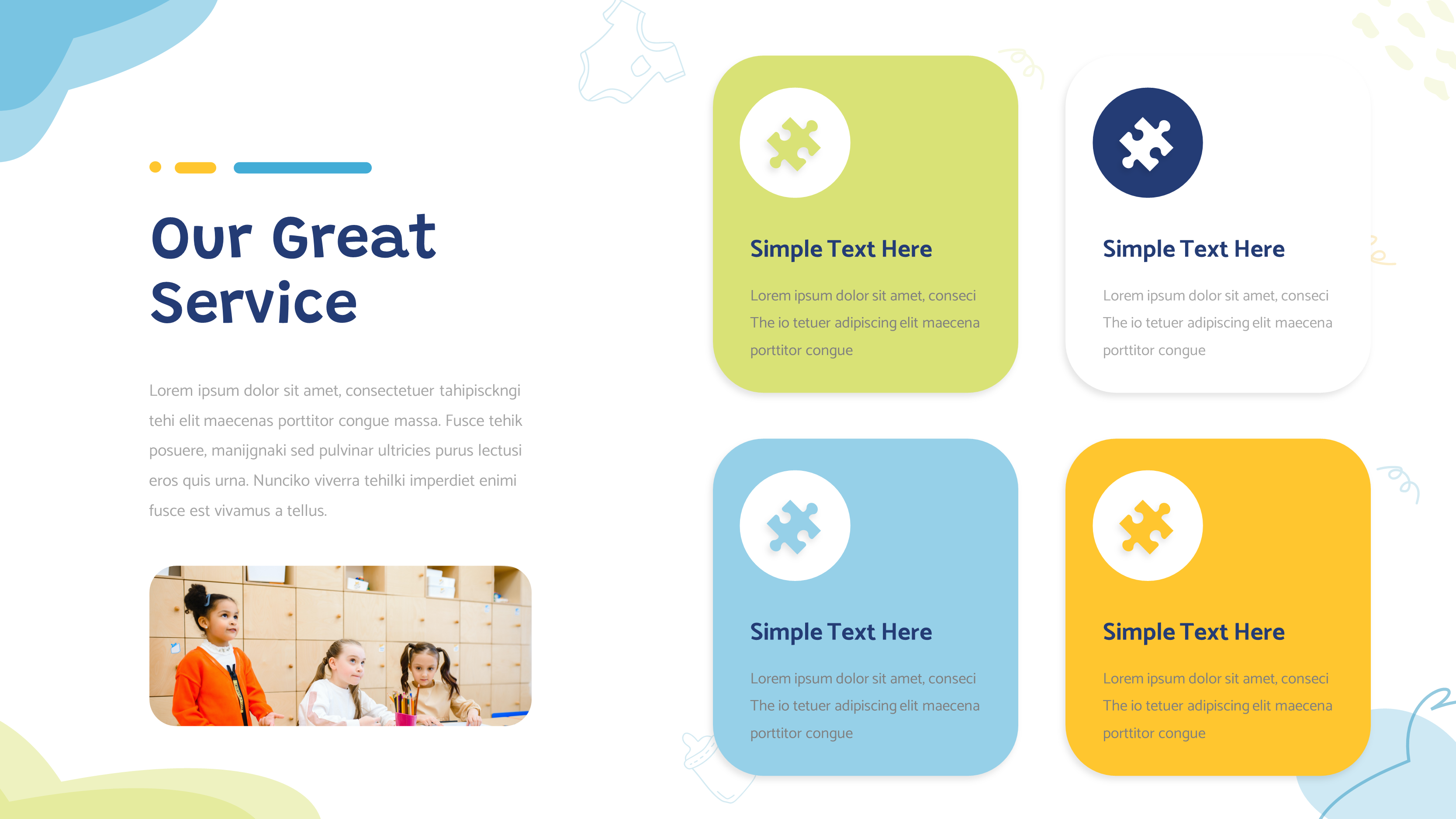 Childish - Kids and Baby PowerPoint Template, Presentation Templates