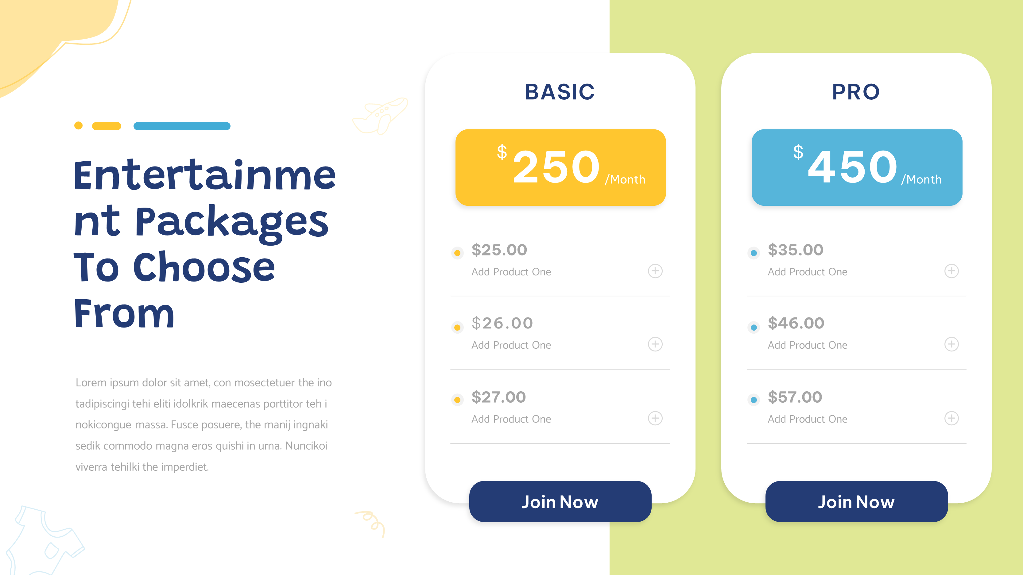 Childish - Kids and Baby PowerPoint Template, Presentation Templates