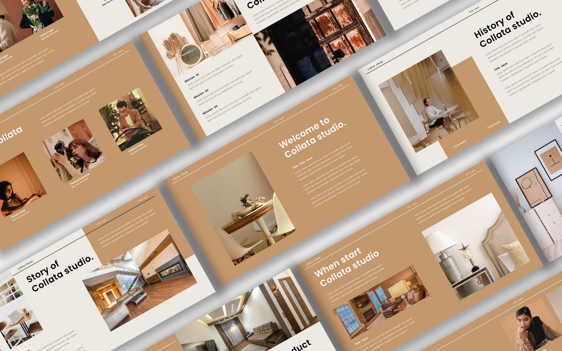 Collata - PowerPoint Presentation Template, Presentation Templates