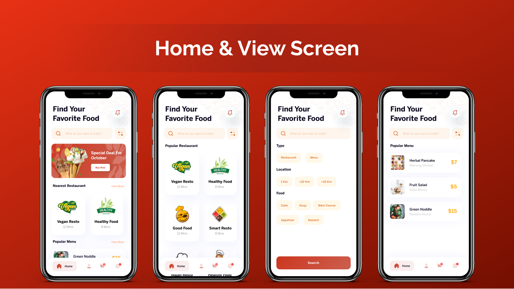 Food Delivery | Flutter iOS/Android App Template by UnikAppsLight ...