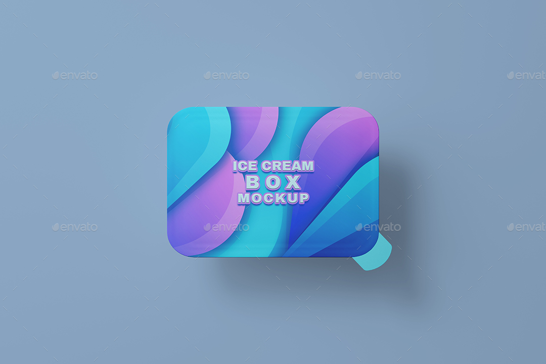 Ice Cream Box Mockup Template, Graphics | GraphicRiver