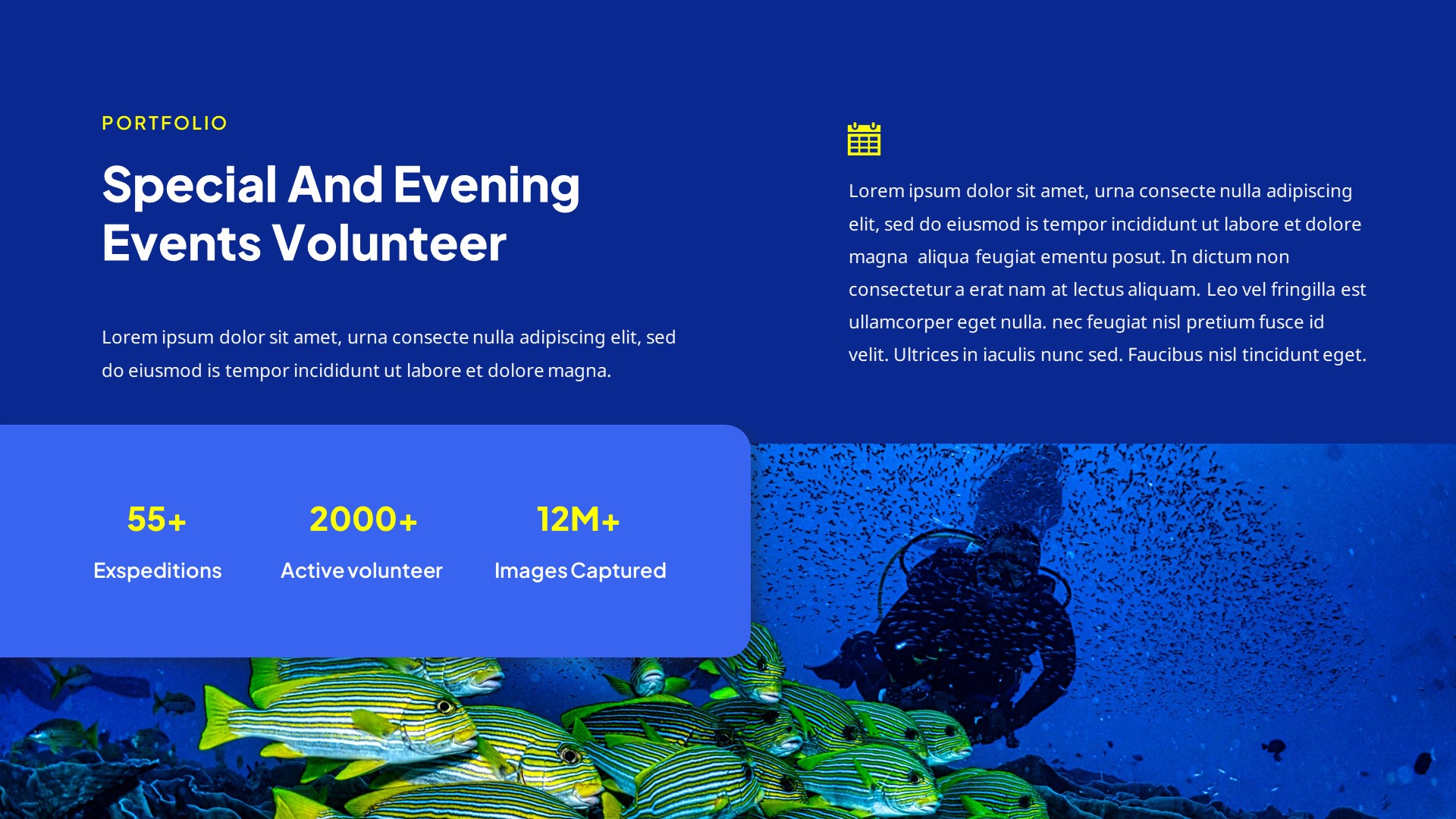 Aqualogy - Marine Ecosystem Conservation PowerPoint Template ...