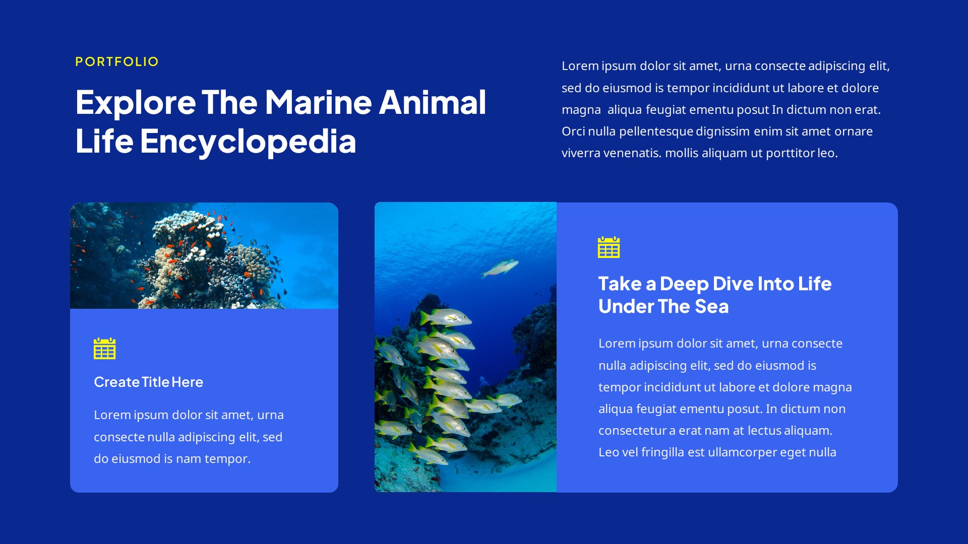 Aqualogy - Marine Ecosystem Conservation Google Slides Template ...