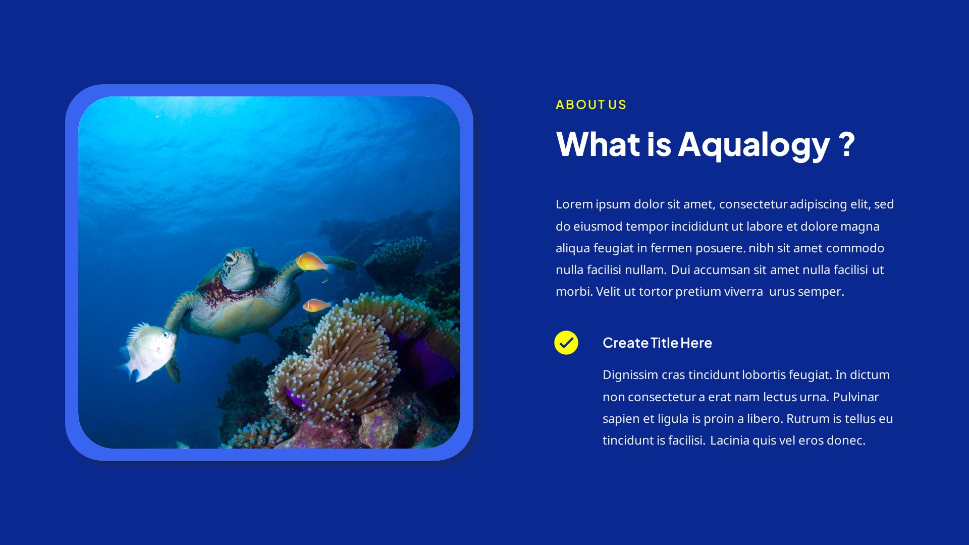Aqualogy - Marine Ecosystem Conservation Google Slides Template ...