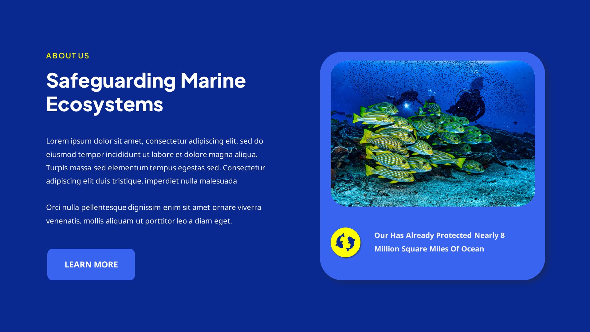 Aqualogy - Marine Ecosystem Conservation Google Slides Template ...