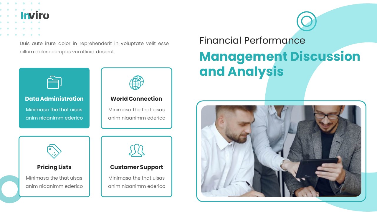 Inviro - Annual Report Keynote Presentation Template, Presentation ...