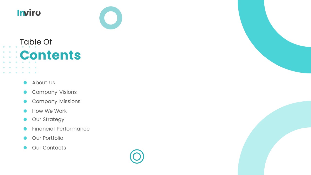 Inviro - Annual Report Keynote Presentation Template, Presentation ...