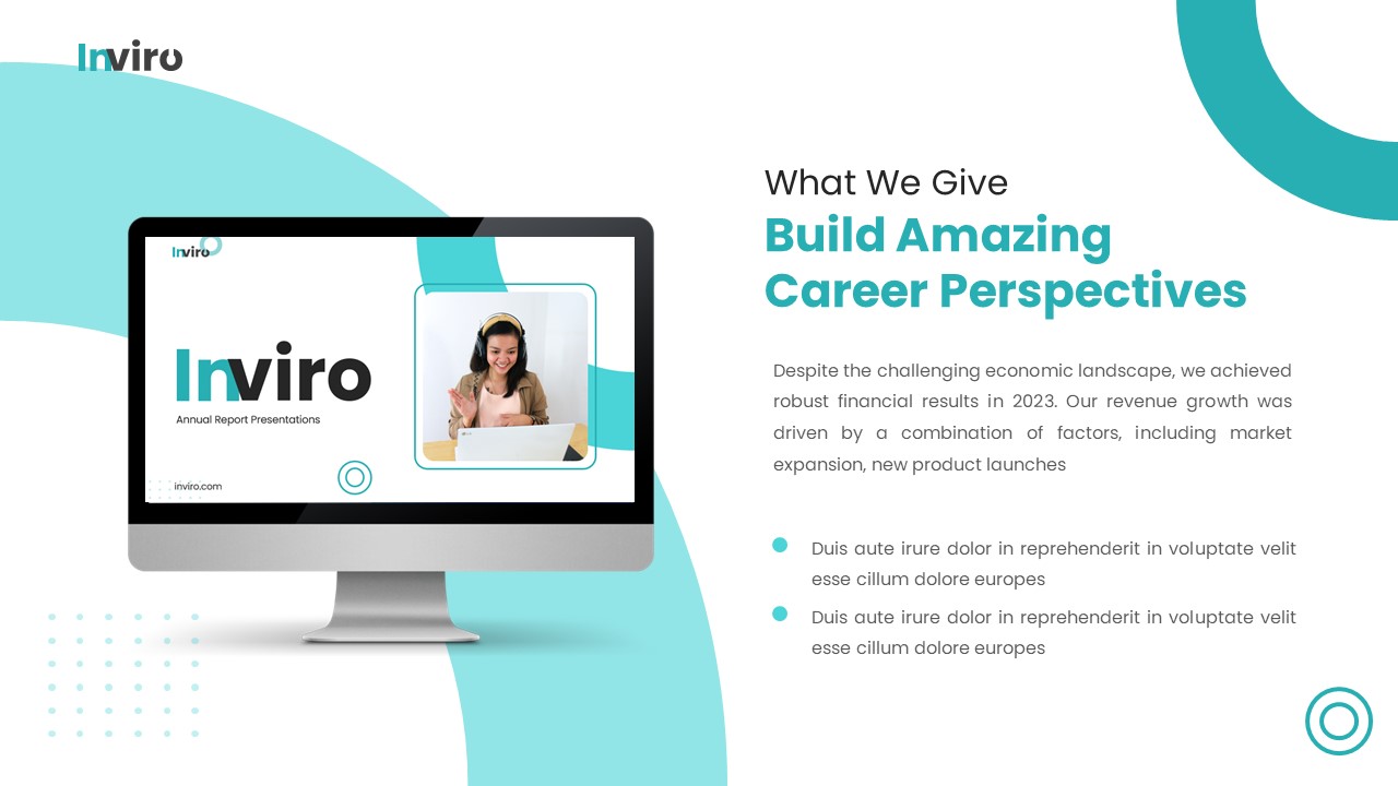 Inviro - Annual Report Keynote Presentation Template, Presentation ...