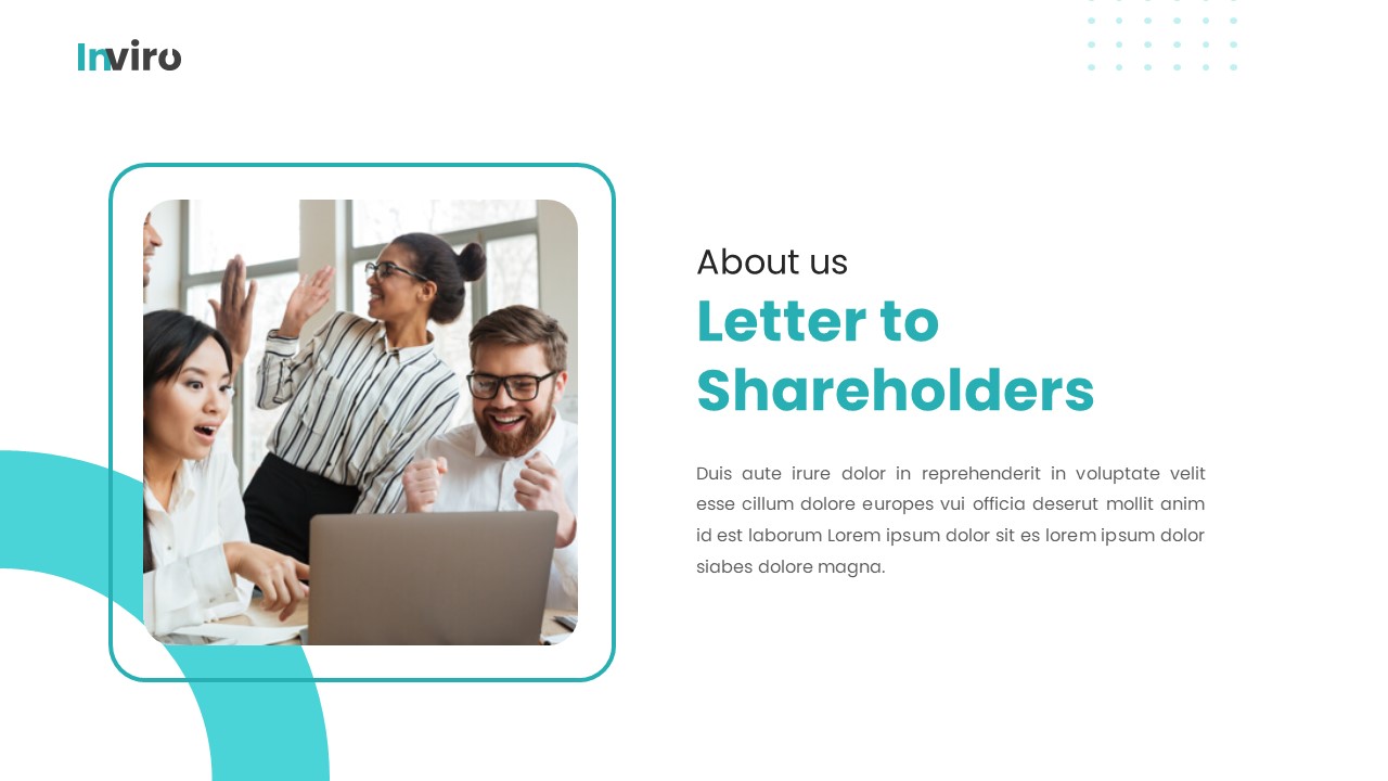 Inviro - Annual Report Keynote Presentation Template, Presentation ...