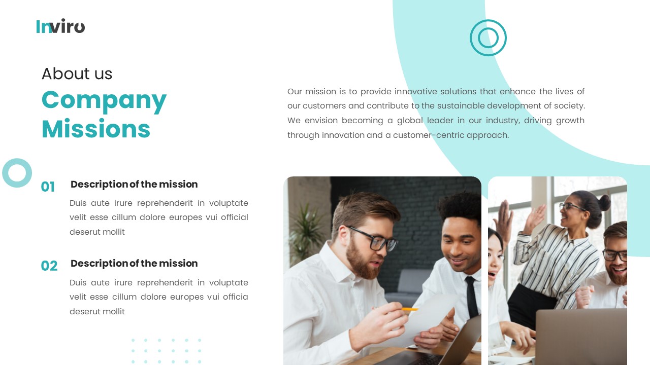 Inviro - Annual Report Keynote Presentation Template, Presentation ...