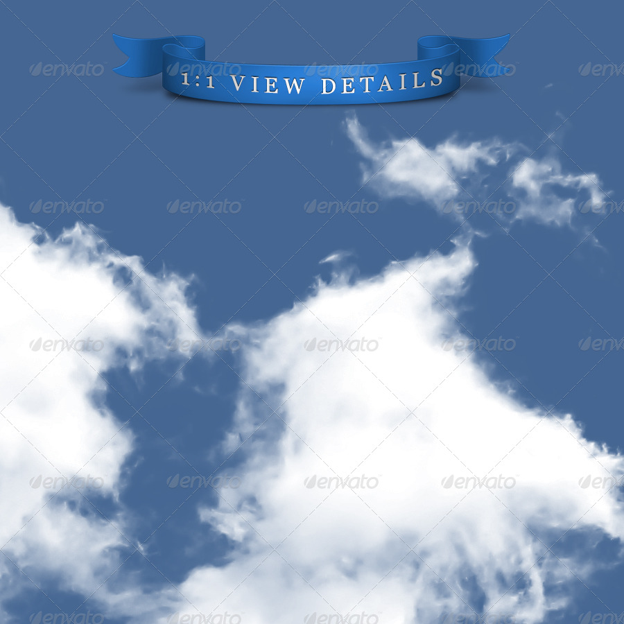 Isolated Clouds, Isolated Objects | GraphicRiver