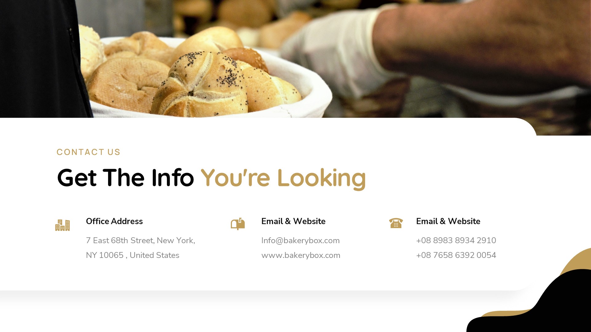Bakerybox - Bakery & Pastry PowerPoint Template, Presentation Templates