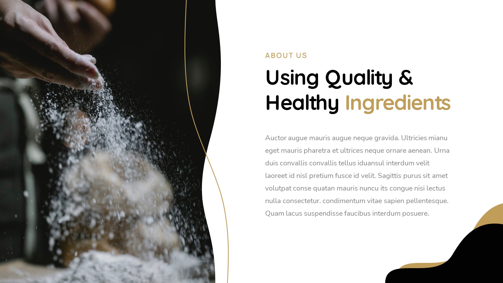 Bakerybox - Bakery & Pastry PowerPoint Template, Presentation Templates