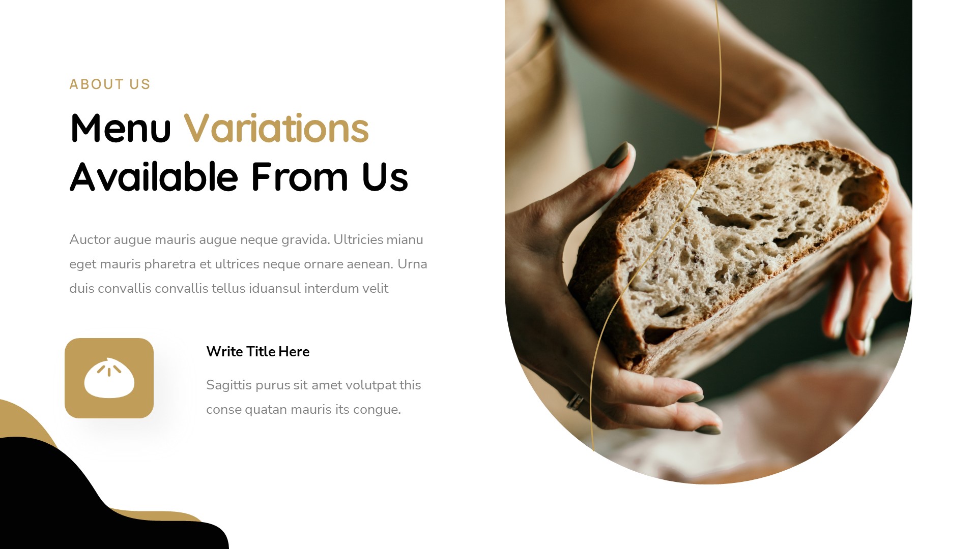 Bakerybox - Bakery & Pastry PowerPoint Template, Presentation Templates