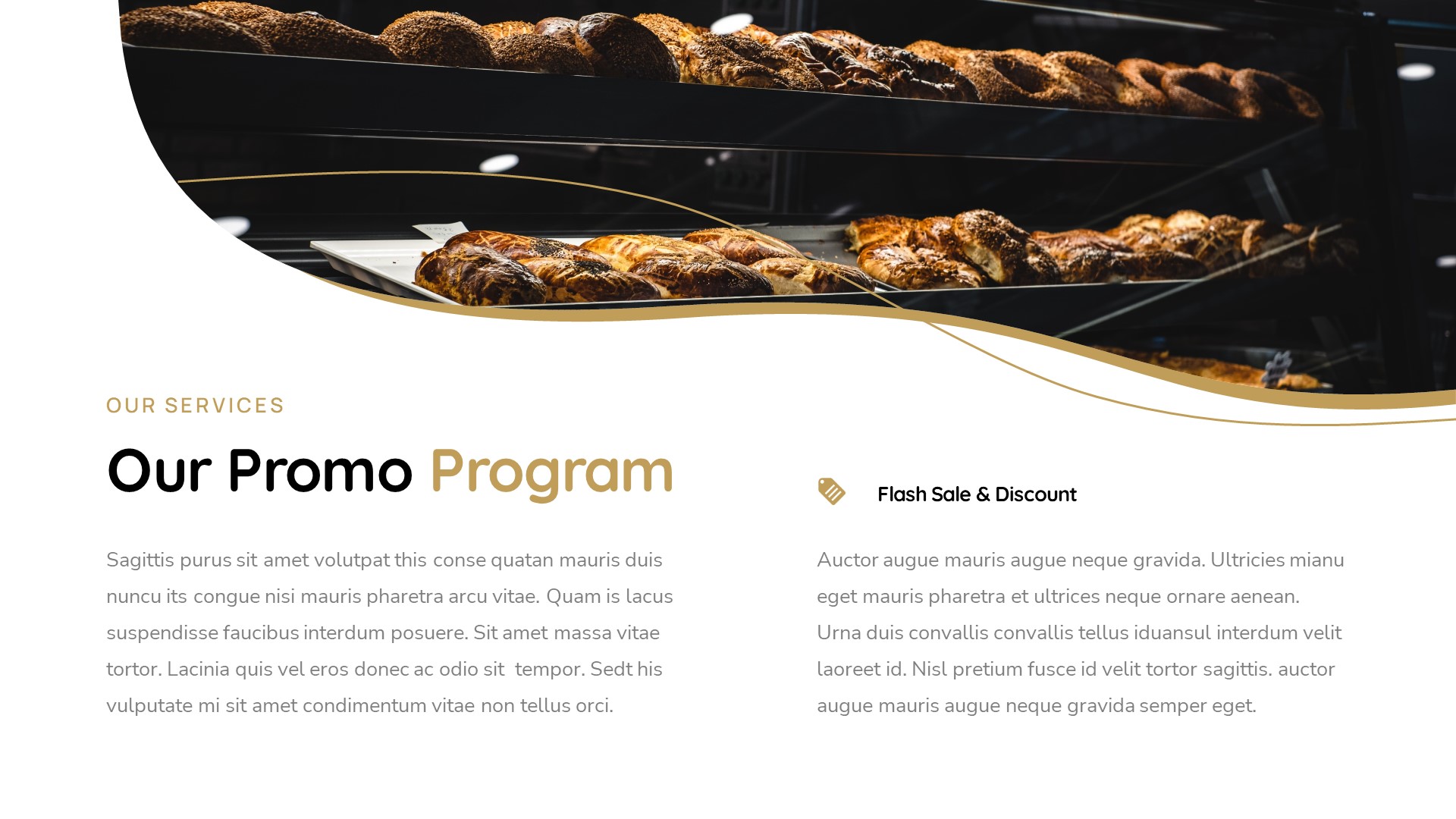 Bakerybox - Bakery & Pastry Google Slides Template, Presentation Templates