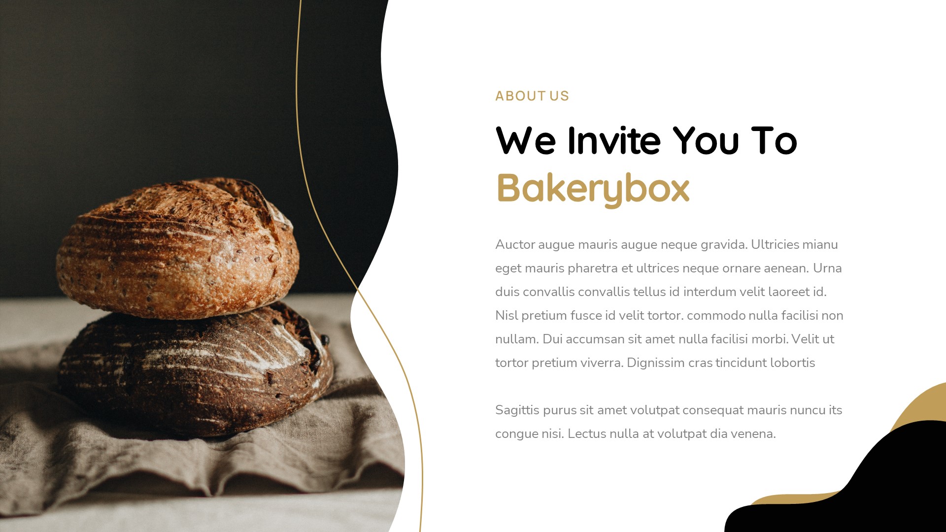 Bakerybox - Bakery & Pastry Google Slides Template, Presentation Templates