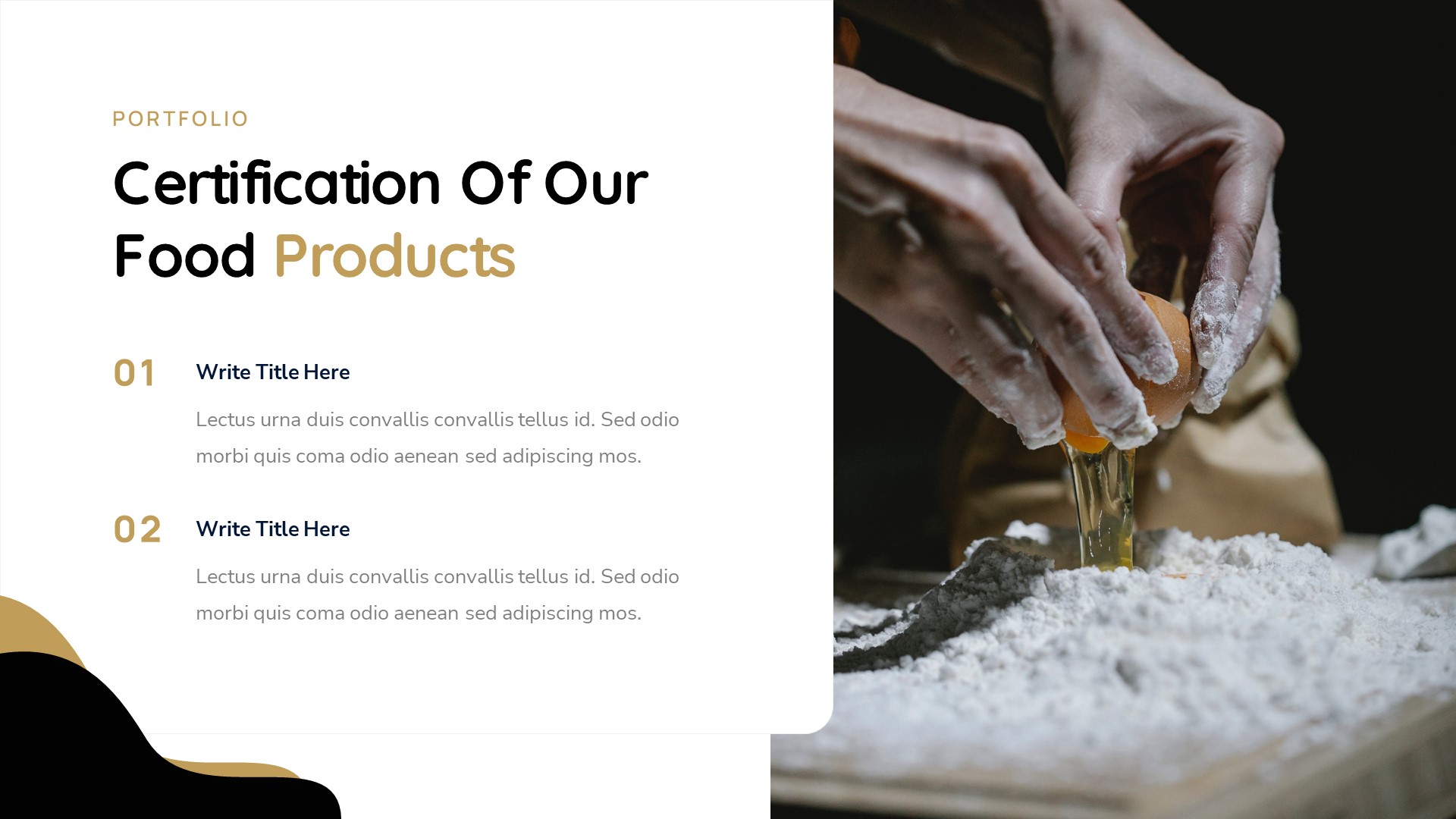 Bakerybox - Bakery & Pastry Google Slides Template, Presentation Templates