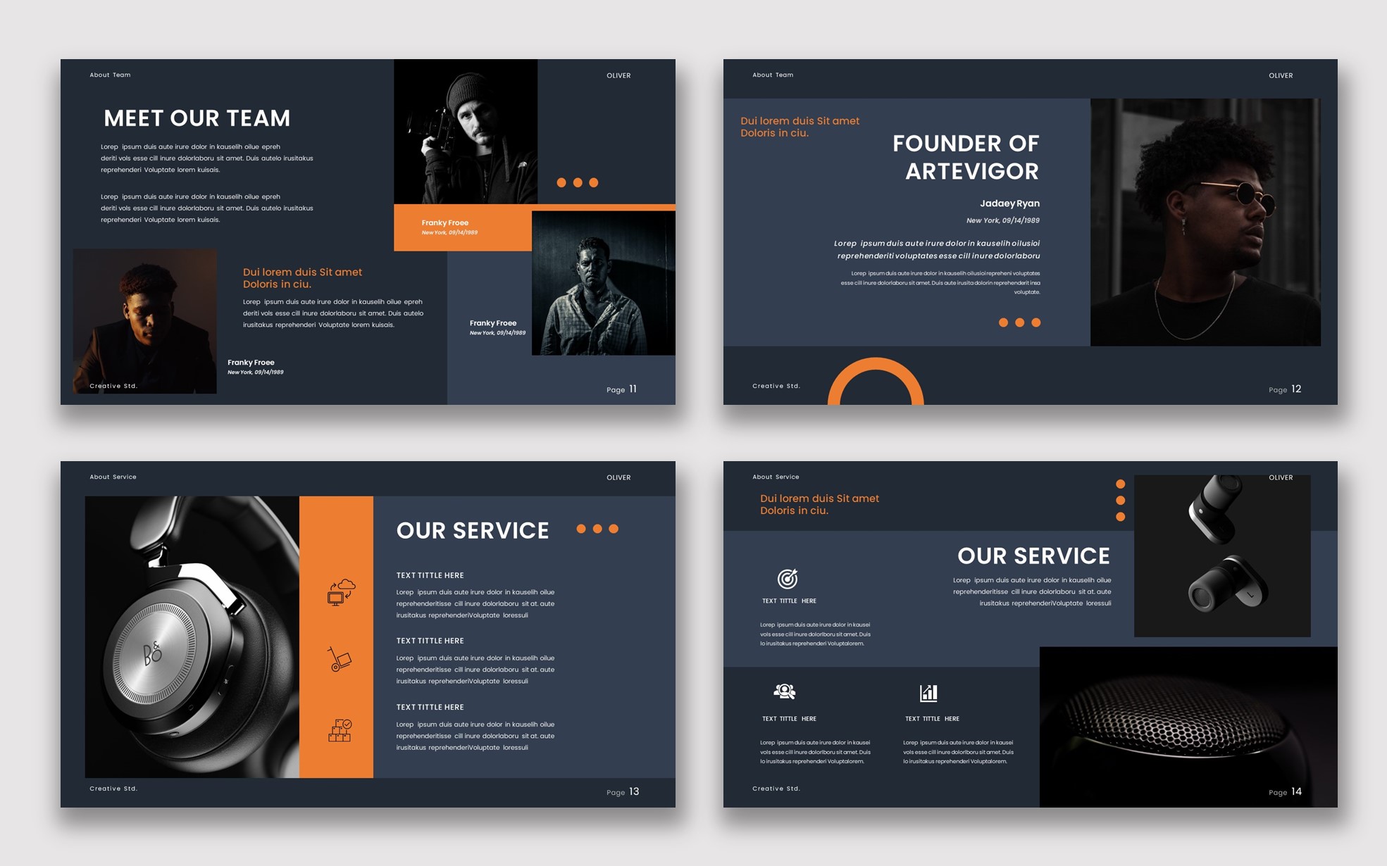 Oliver - Business Google Slide Presentation Template, Presentation ...