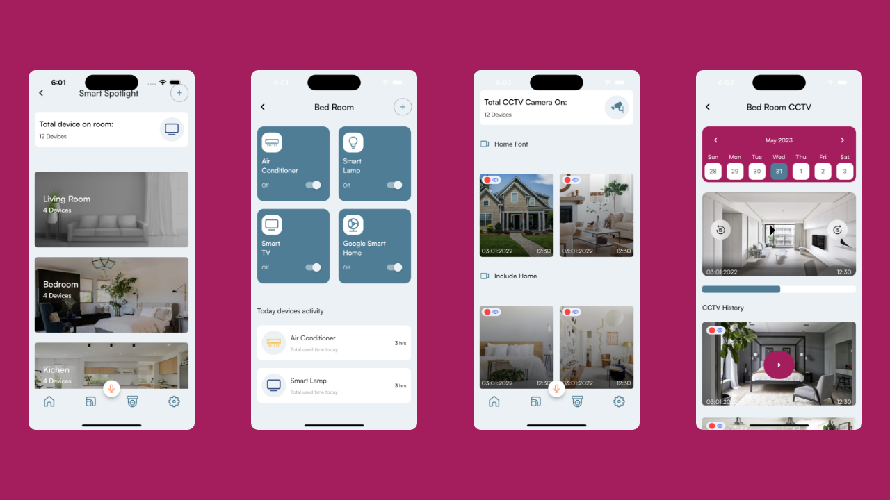 Smart Home - Flutter Mobile App Template by brixetechnology | CodeCanyon