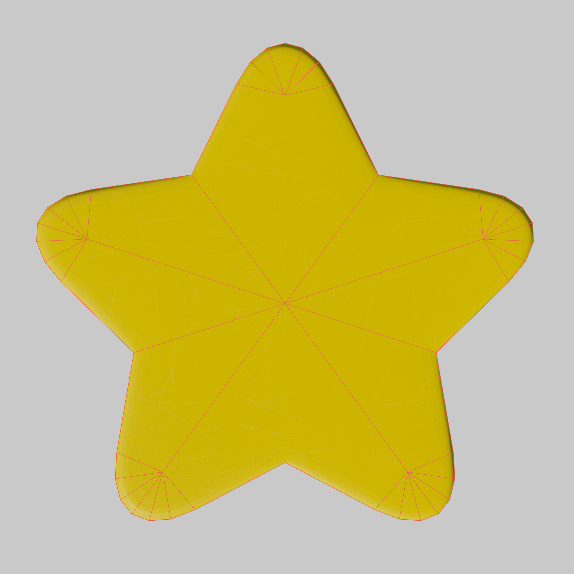 Simple star rounded corners by Amazing_Zonder | 3DOcean