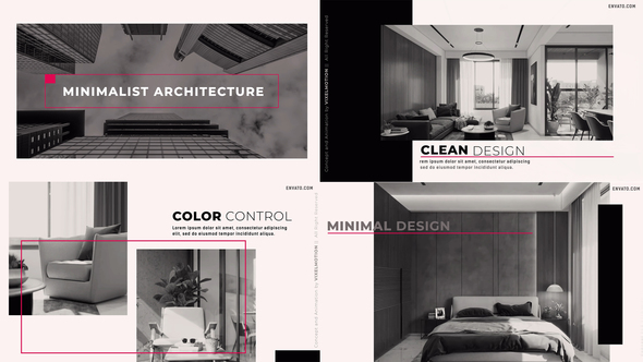 Minimal Architecture Slideshow, After Effects Project Files | VideoHive