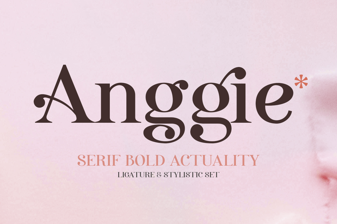 Anggie Display, Fonts | GraphicRiver