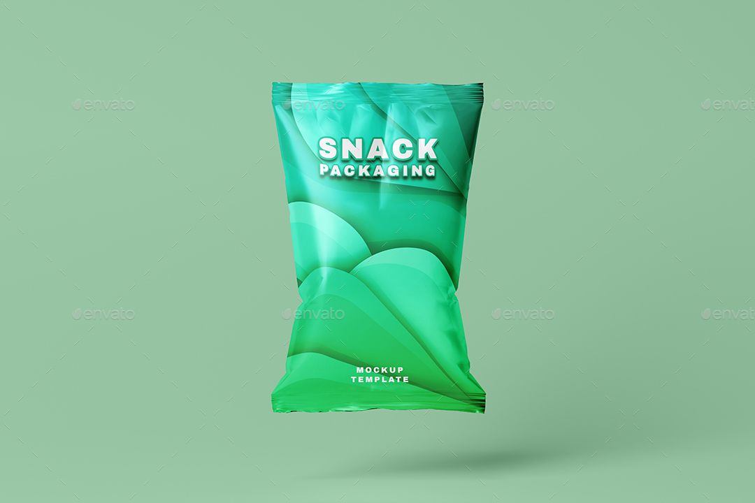 Snack Packaging Mockup, Graphics | GraphicRiver